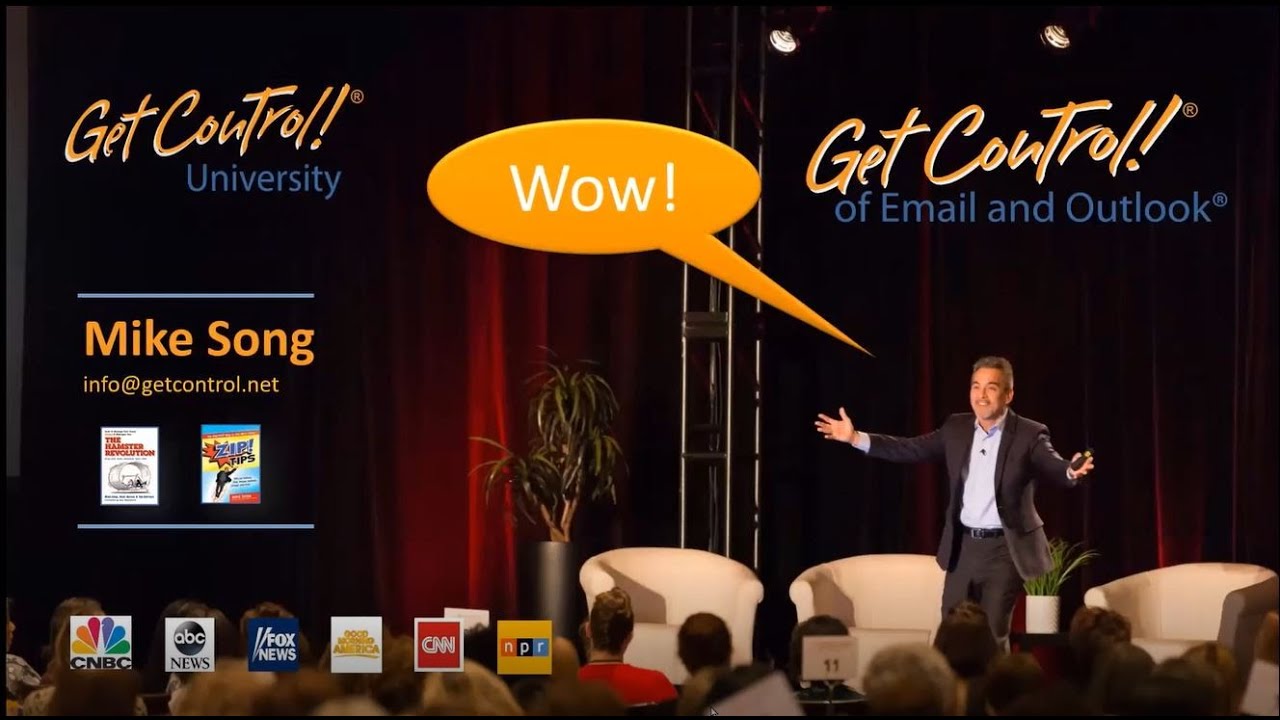 Get Control of Your Email, Outlook, and Mobile Device with Mike Song ...