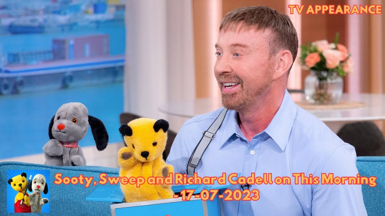 Sooty, Sweep and Richard Cadell on This Morning - 17-07-2023 - YouTube