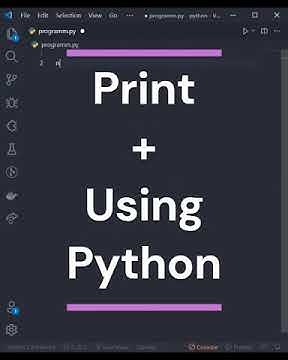 You want to print + using python then watch this video😍😍 - YouTube