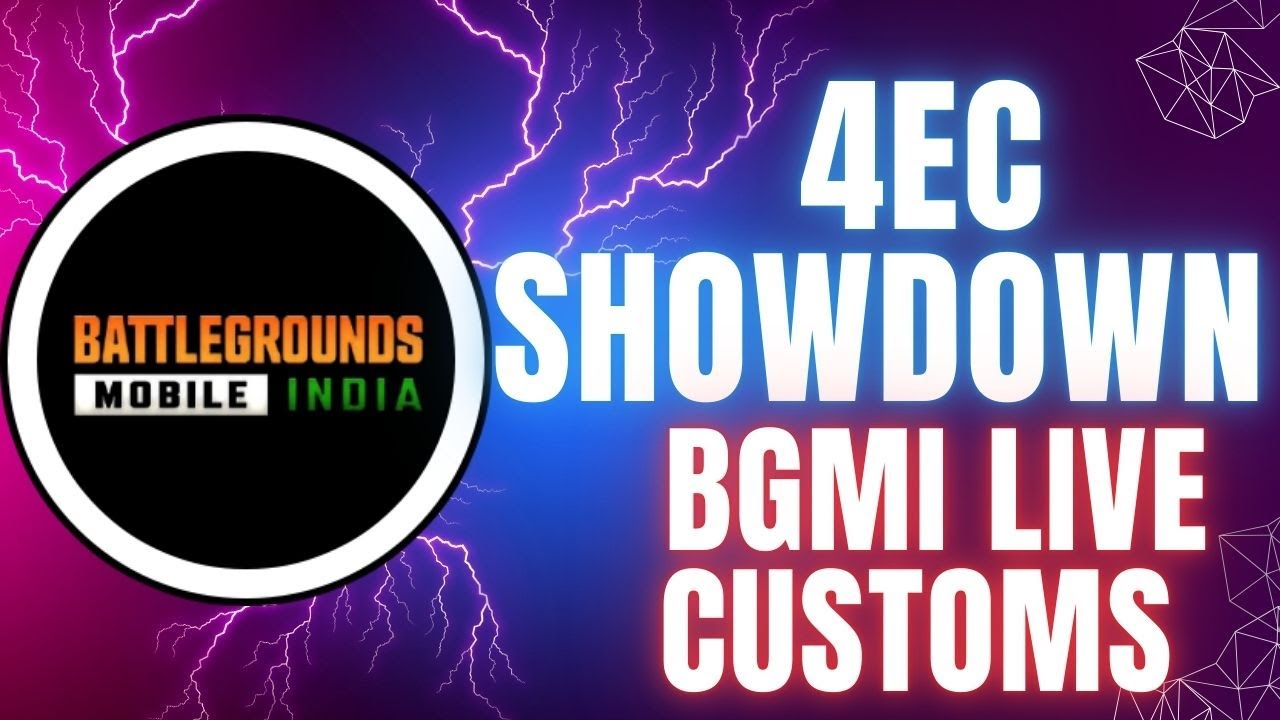 Bgmi 4ec Showdown Live Pubg Bgmi Valorant3k Pubgmobile Youtube