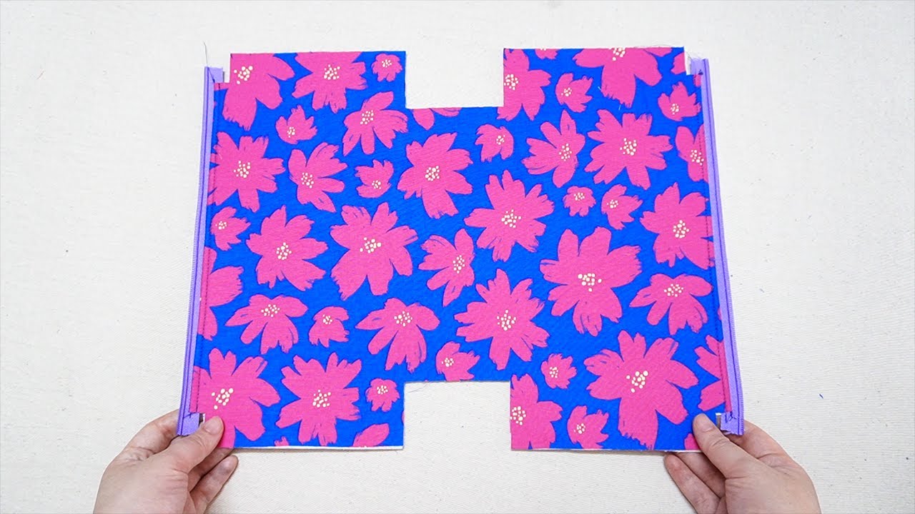 Create Charming Makeup Bag with This Effortless Sewing Project 💟 Sewing ...