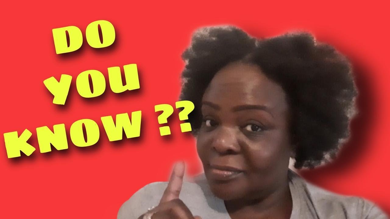 DO YOU KNOW?? - YouTube
