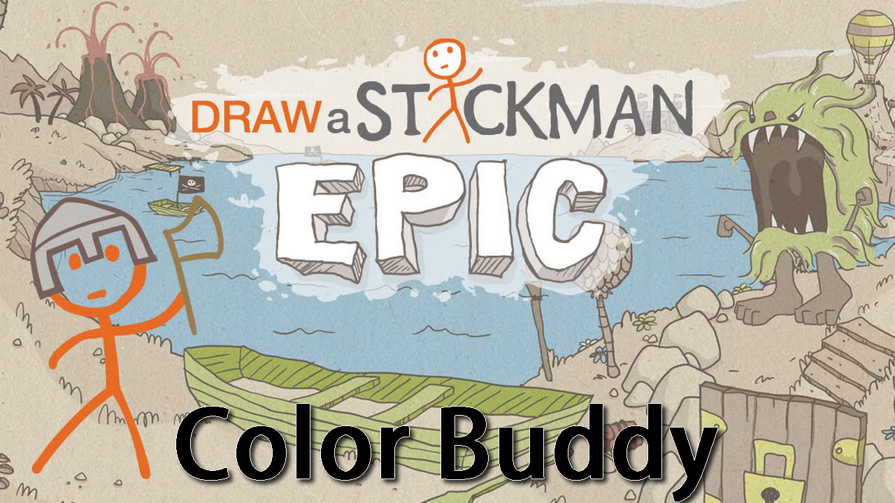 [Draw a Stickman] Achievement: Color Buddy - YouTube
