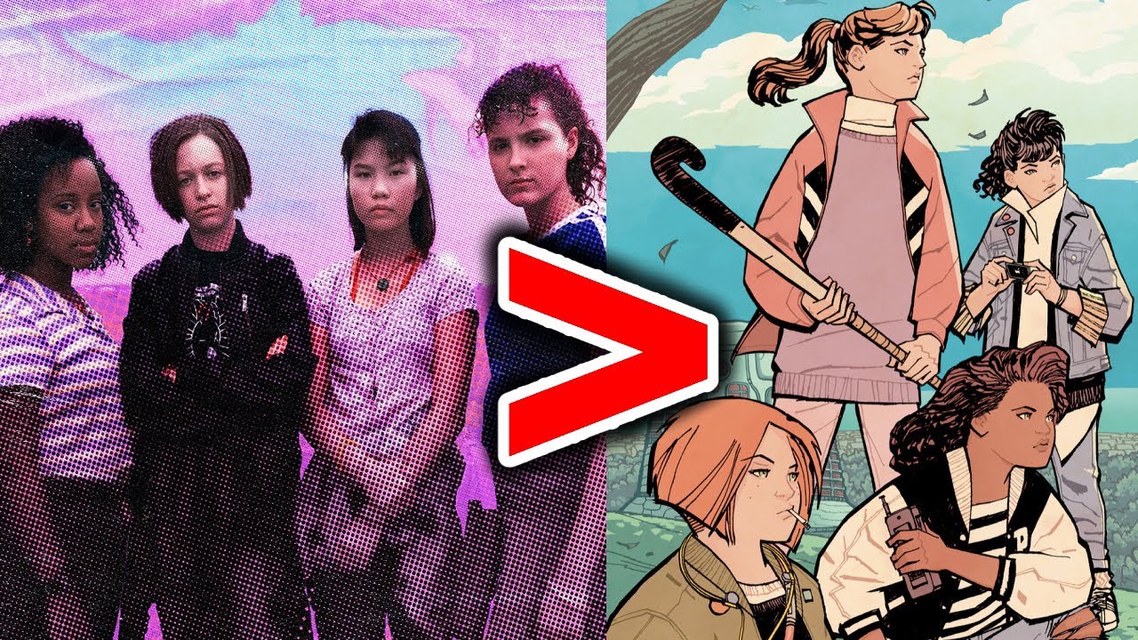 Highlights: "The Paper Girls Show Is Better Than The Comic" - YouTube