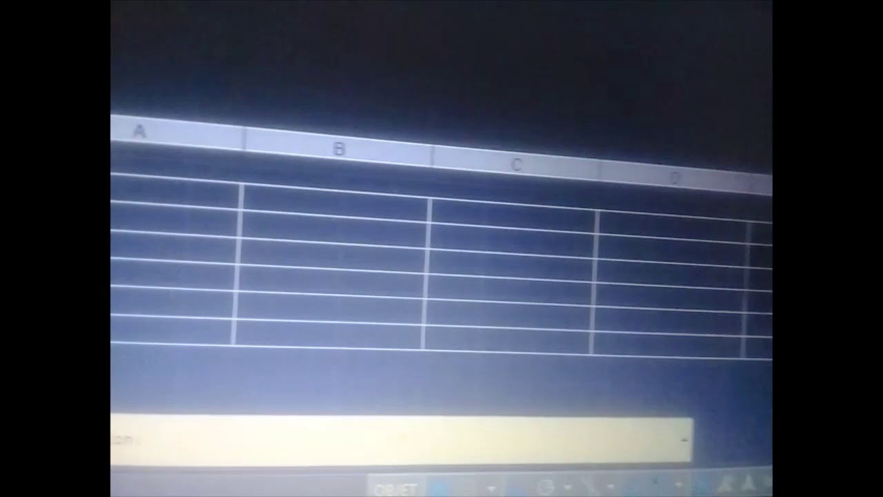 Créer un Tableau sur Autocad - YouTube