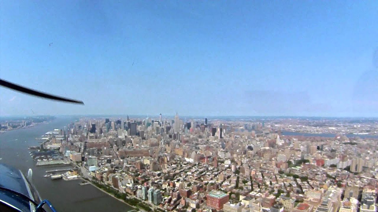 Hudson River VFR Corridor - 7/12/2014 - YouTube