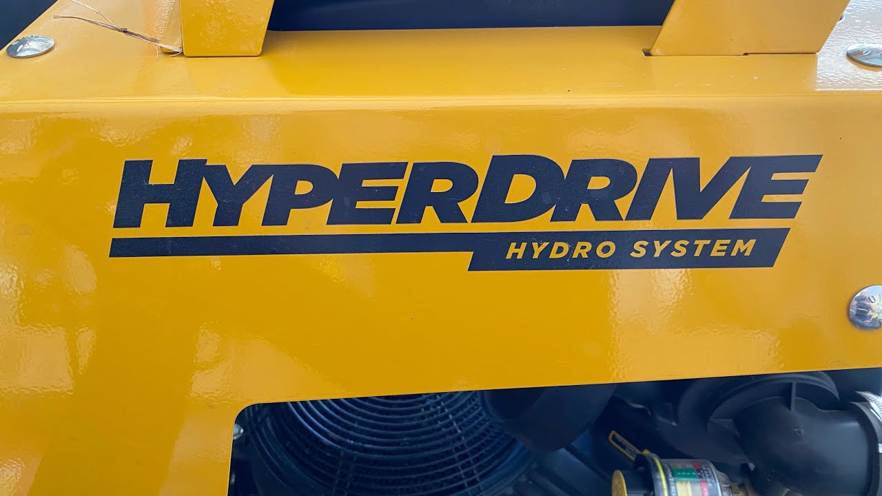 Hustler Super Z Hyperdrive Zero Turn w/ Vanguard 37 HP Engine Oil ...