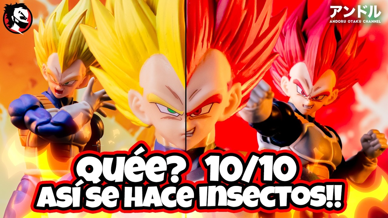Melenas TONSEN ARTTOYS Vegeta SSJ GOD Y SSJ SH Figuarts Knock Off ...
