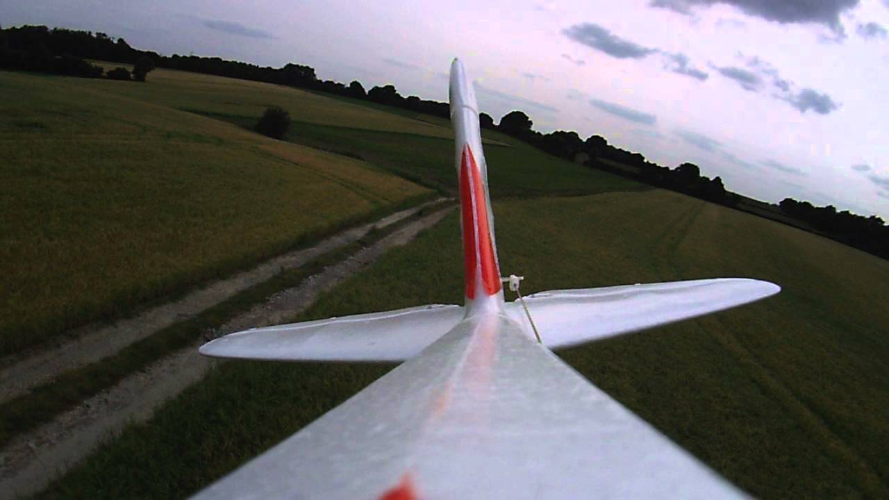Cam sur Spacewalker Freewing vue de recul - YouTube
