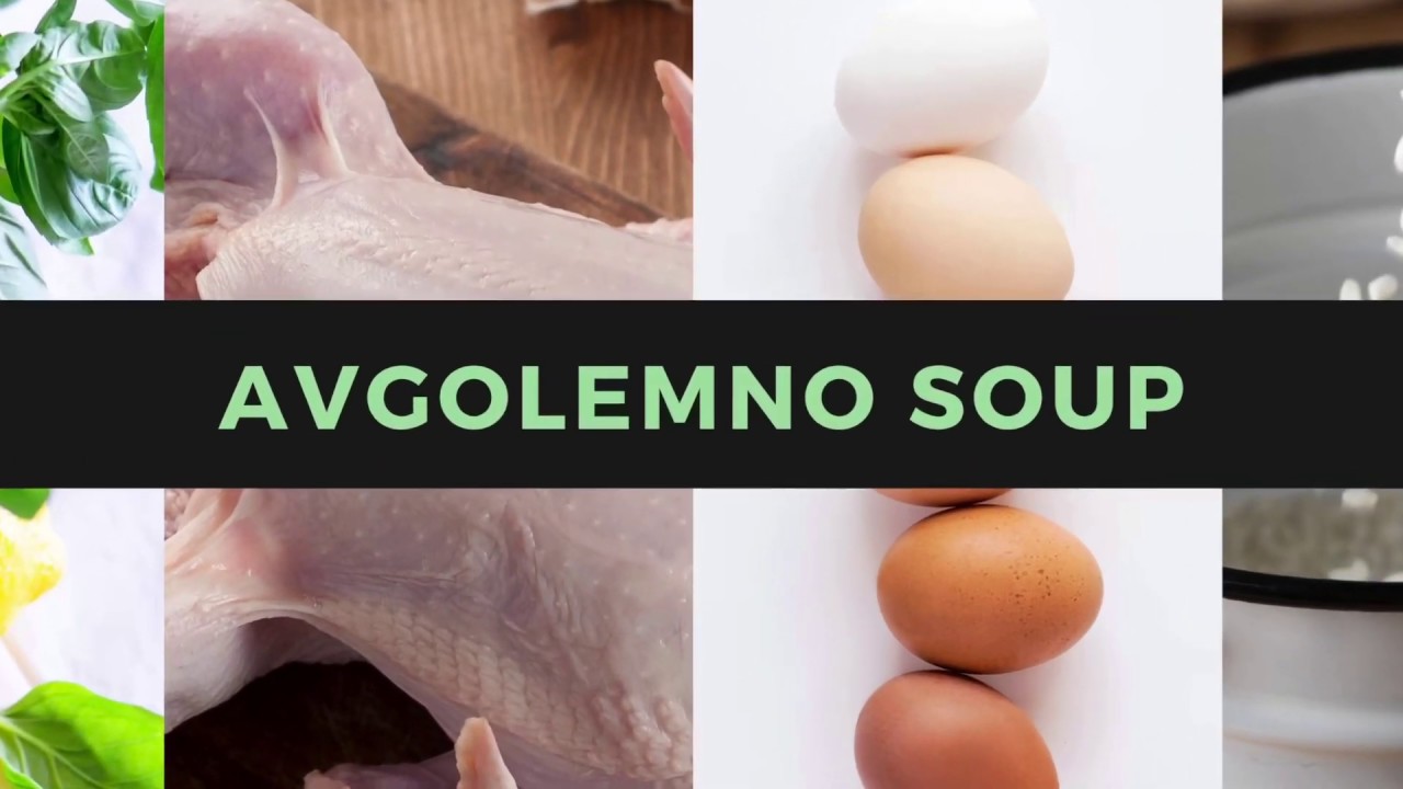 How to make Avgolemno soup - YouTube