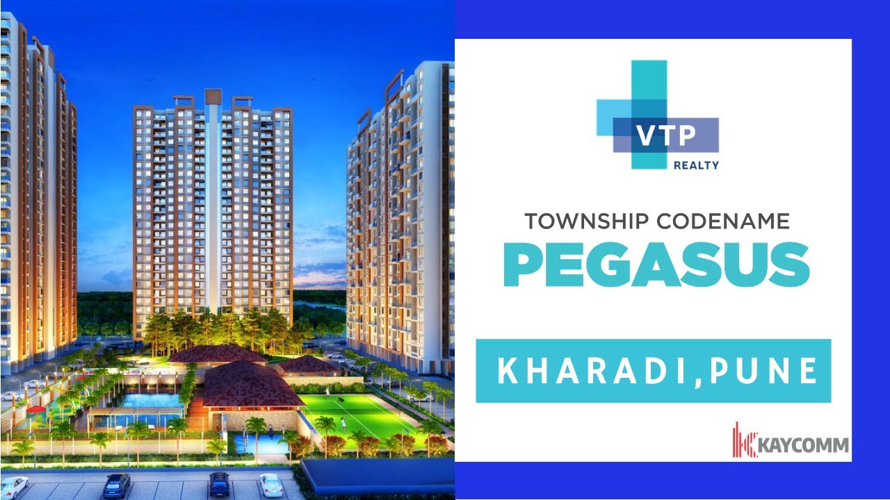 VTP Pegasus By VTP Realty Kharadi Pune 1/2/3 BHK Apartments Starting ...
