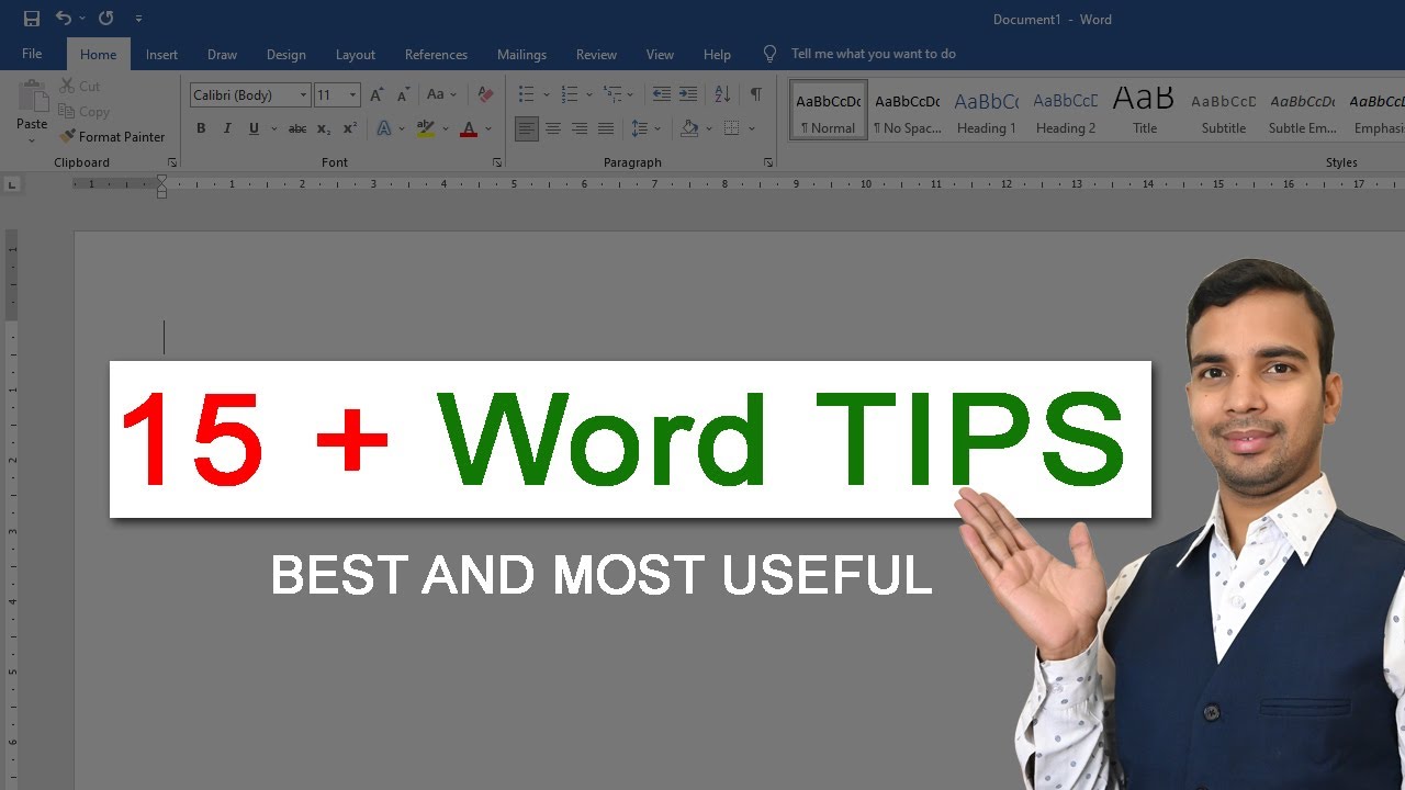 Learn Ms Word 15 most Important Topics in Ms Word Full Tutorial in one ...