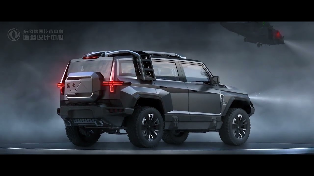 Dongfeng launches electric off road brand M Hero - YouTube