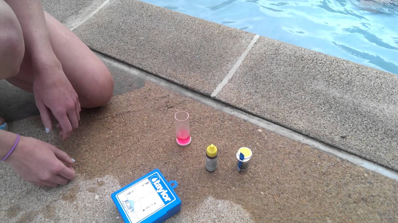 Dpd powder test kit - YouTube