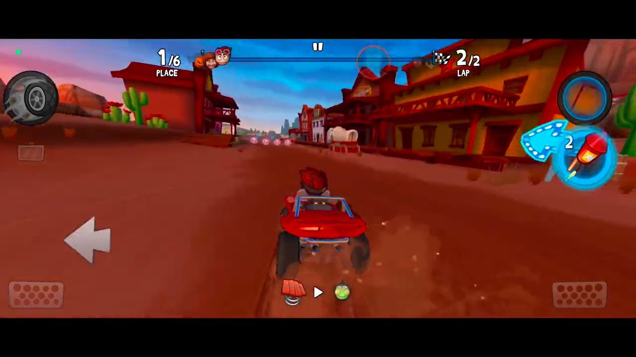 lap 2 beach buggy racing #lapracs #racinggames - YouTube