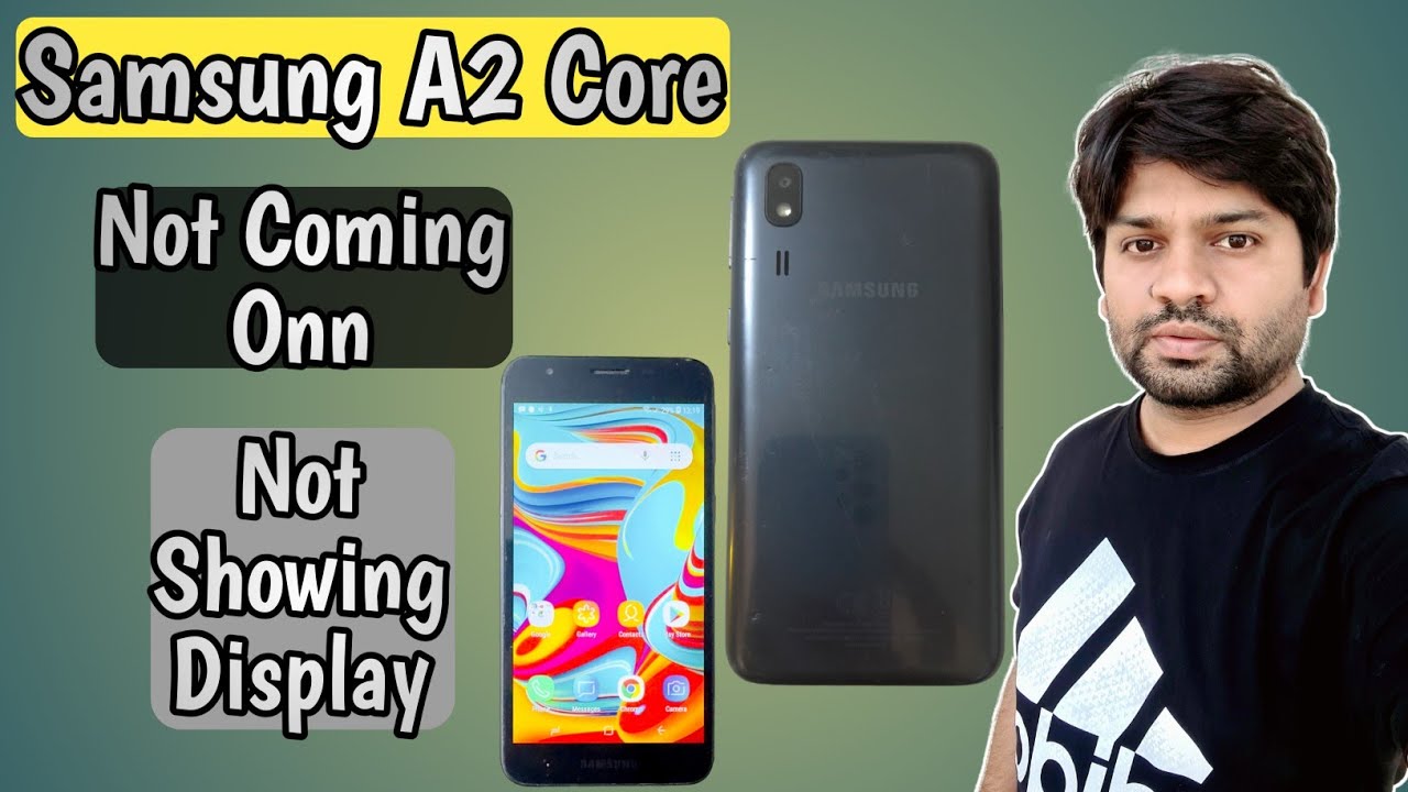 Samsung A2 Core Not Coming On | Not Charging | Not Display | Za Mobile ...