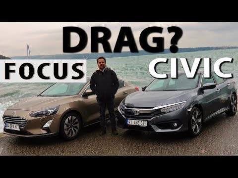 Ford Focus vs Honda Civic - Hangisi? (DRAG içerir)