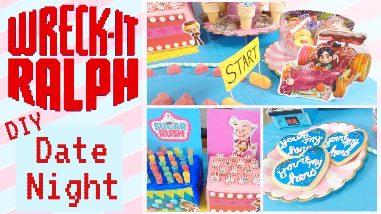 DIY Disney Date Night - Wreck It Ralph Craft Ideas - Sugar Rush ...