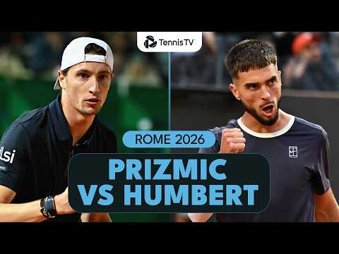 Dino Prizmic vs Ugo Humbert Highlights | Rome 2026