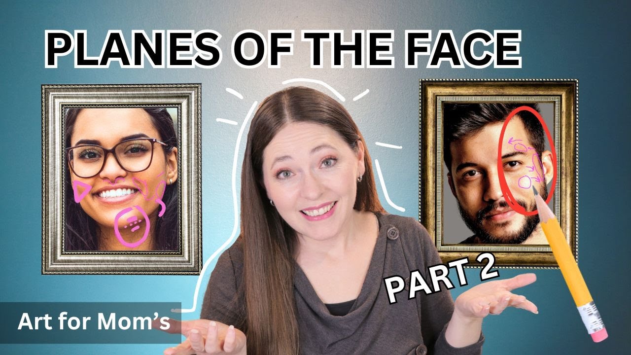 How to draw the planes of the face part 2 - YouTube