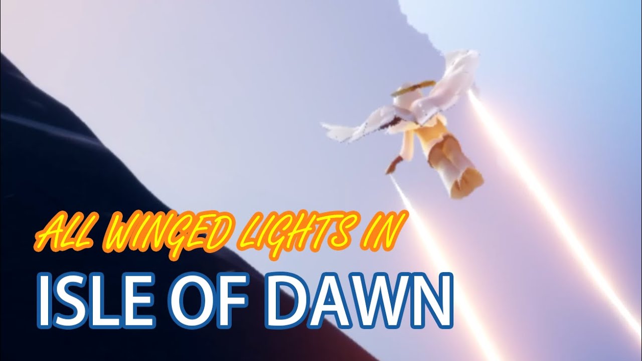 ALL WINGED LIGHTS IN ISLE OF DAWN | Sky: Children of the Light - YouTube