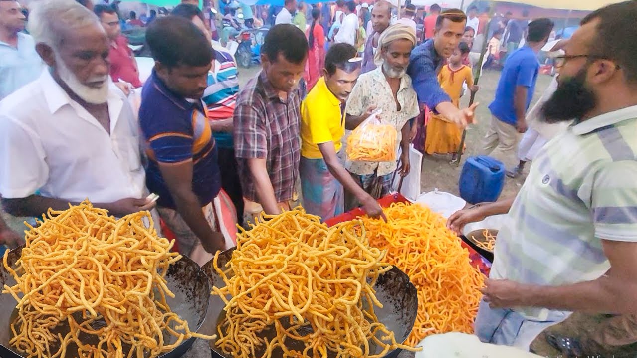 People Are Crazy to Buy Kanmuri Papor in Traditional Food | Bd Street ...