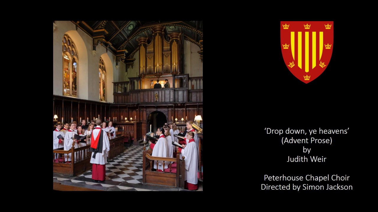 Judith Weir--'Drop down, ye heavens (Advent Prose)' - YouTube