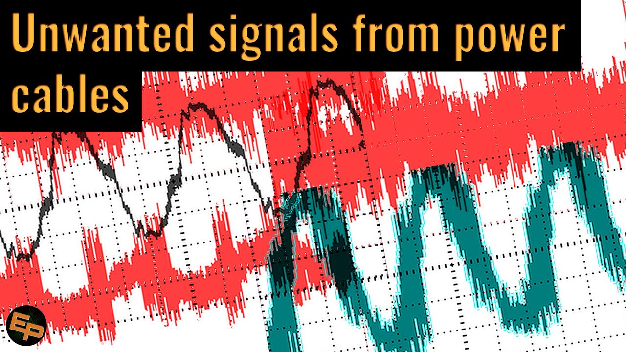 Unwanted signals from power cables - YouTube
