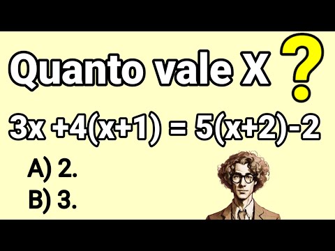 🔥DESAFIO PARA SEU CÉREBRO| QUANTO VALE X ❓❓ #equação #equaçãodo1grau