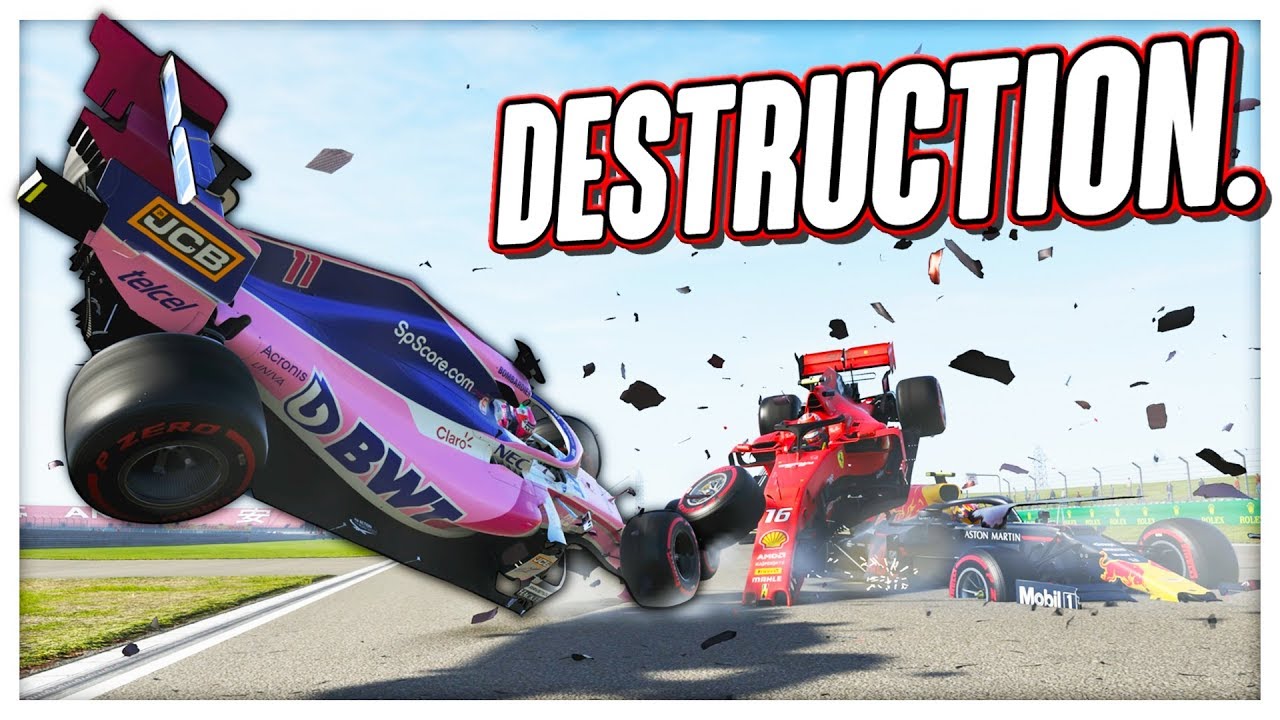 Driving into Oncoming Traffic at ALL 21 Tracks in F1 2019 - YouTube