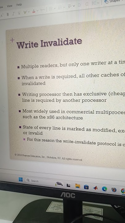 Write invalidate - YouTube