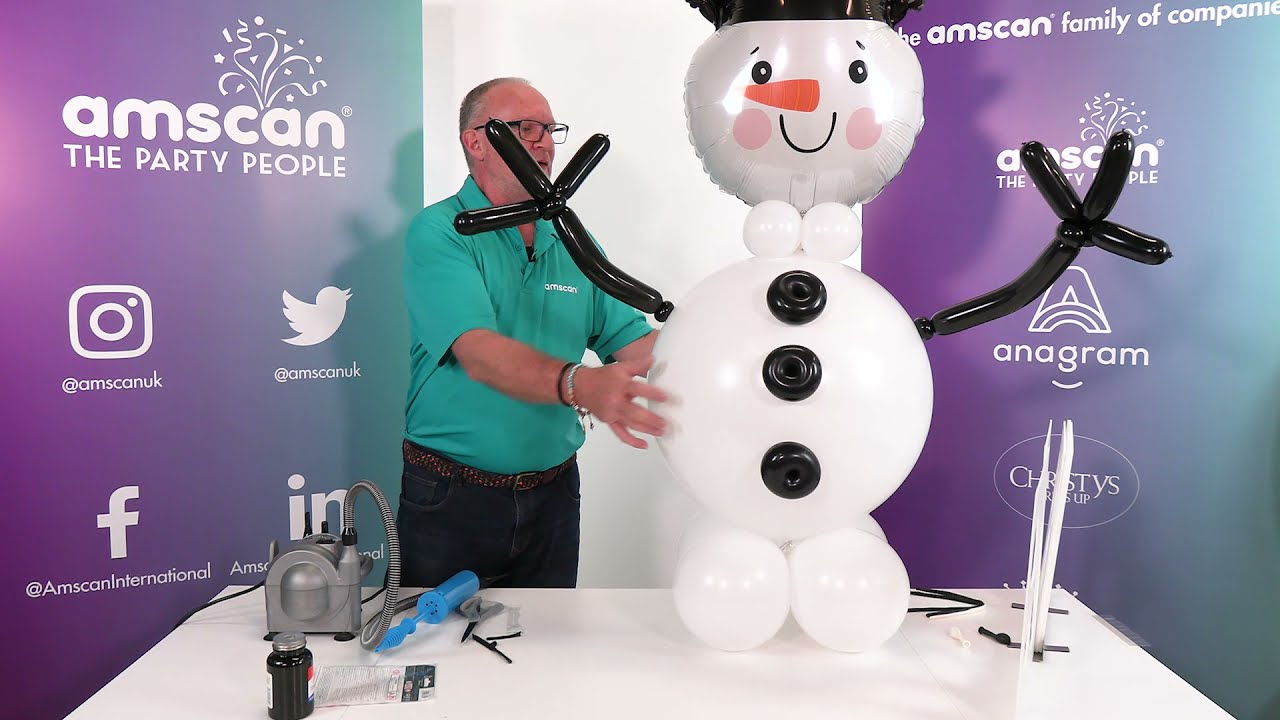 Creating Festive Christmas Balloon Characters - YouTube