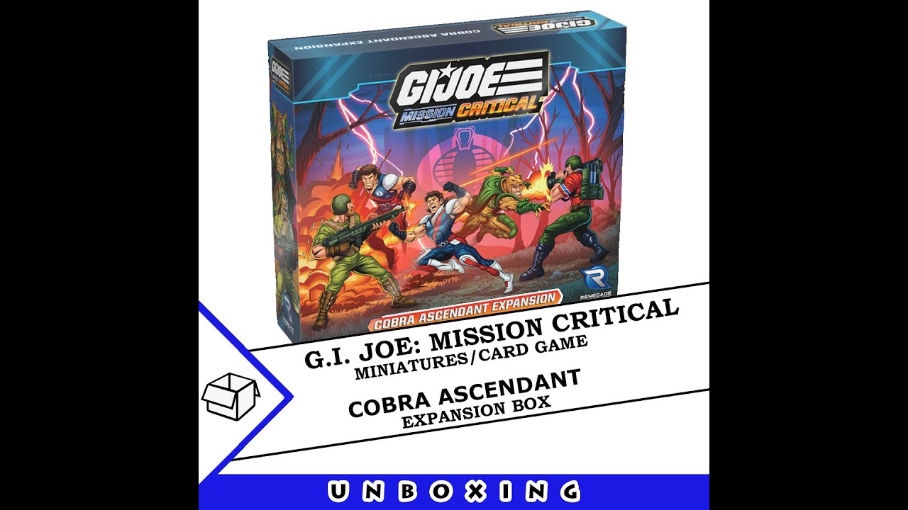 GI Joes: Mission Critical - Cobra Ascendant expansion - YouTube