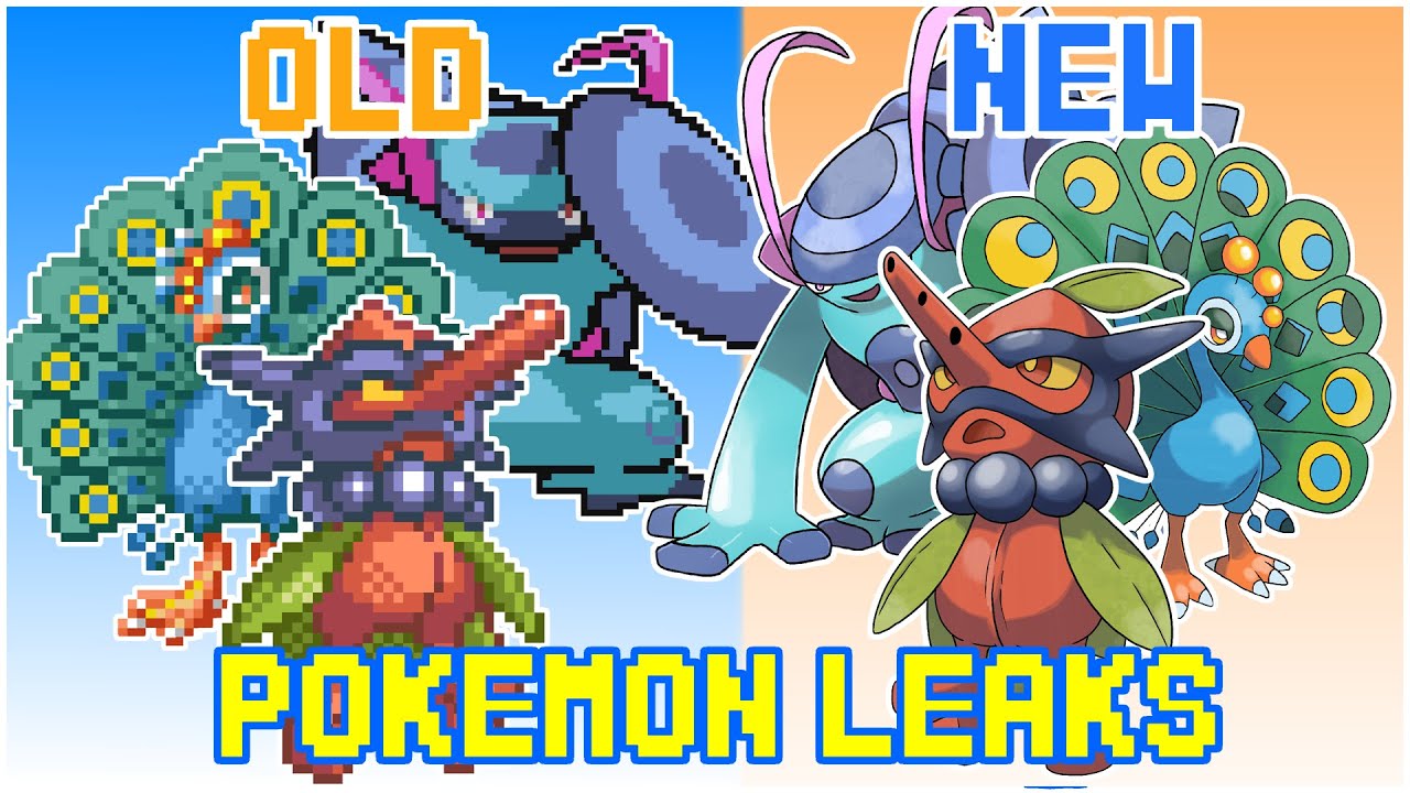 Turning beta pokemon into real ones! Pokemon tera leak - YouTube