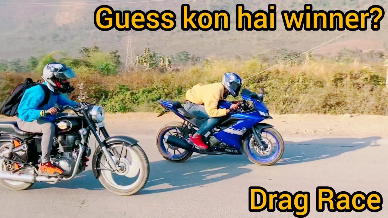 R15 V3 Vs Bullet 350 Drag Race Royal Enfield Vs Yamaha YouTube r15-v3-vs-bullet-350-drag-race-royal-enfield-vs-yamaha-youtube