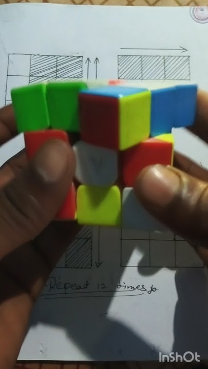 Rubic's Cube 3×3 Best Trick ll The Best Algorithm To Solve Rubic's Cube ll - YouTube