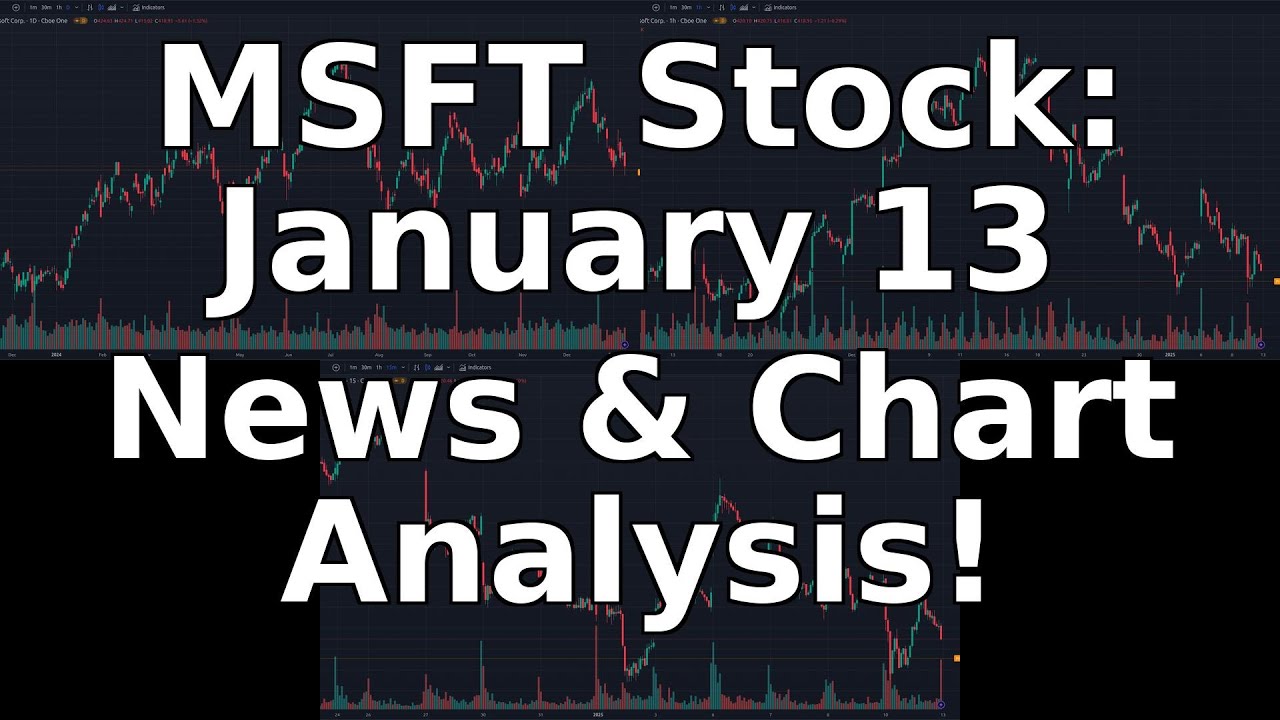 MSFT Stock: Deep Dive News & Chart Analysis - January 13, 2025 - YouTube