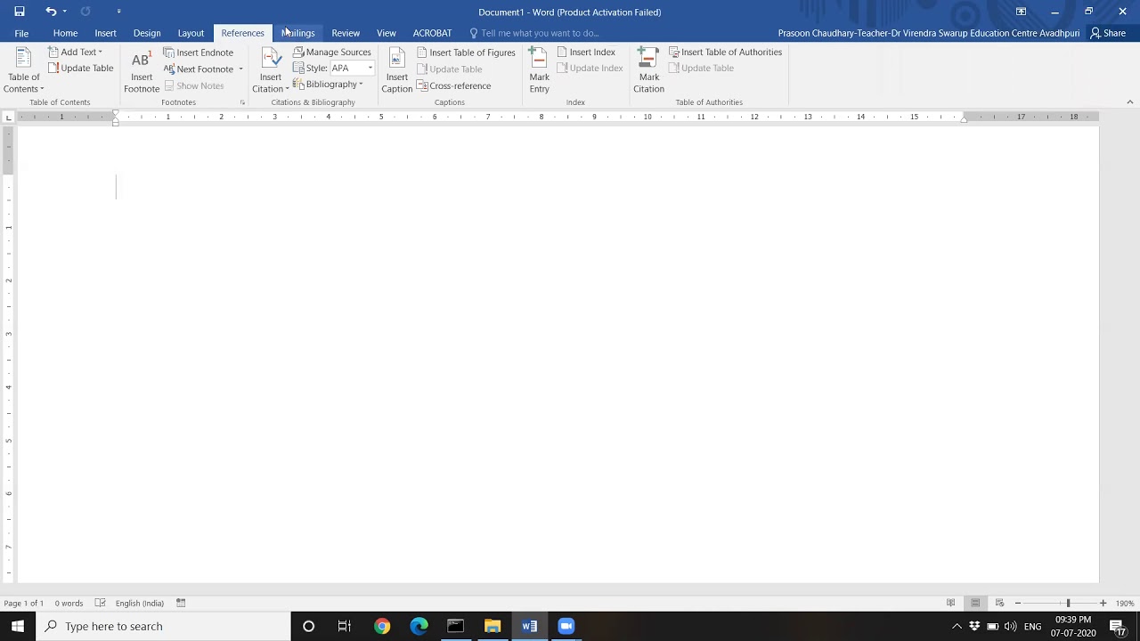 Class 5 MS Word (Elements of screen) - YouTube