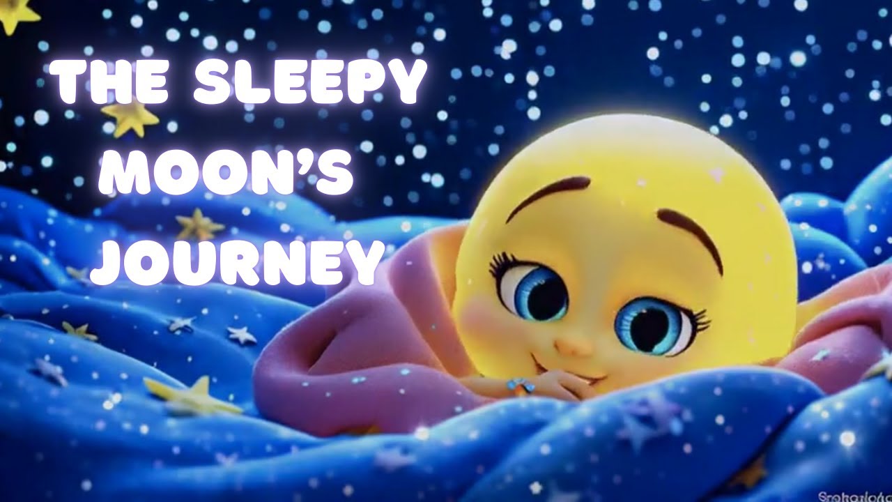 The Moon's Sleepy Journey: Bedtime story - YouTube