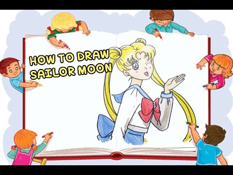 HOW TO DRAW USAGI | SAILORMOON ANIME | DRAWING TUTORIAL STEP BY STEP