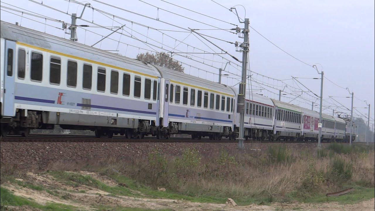 Tandem dwóch lokomotyw EP09-09 z EIC SAWA na CMK Gapinin - YouTube