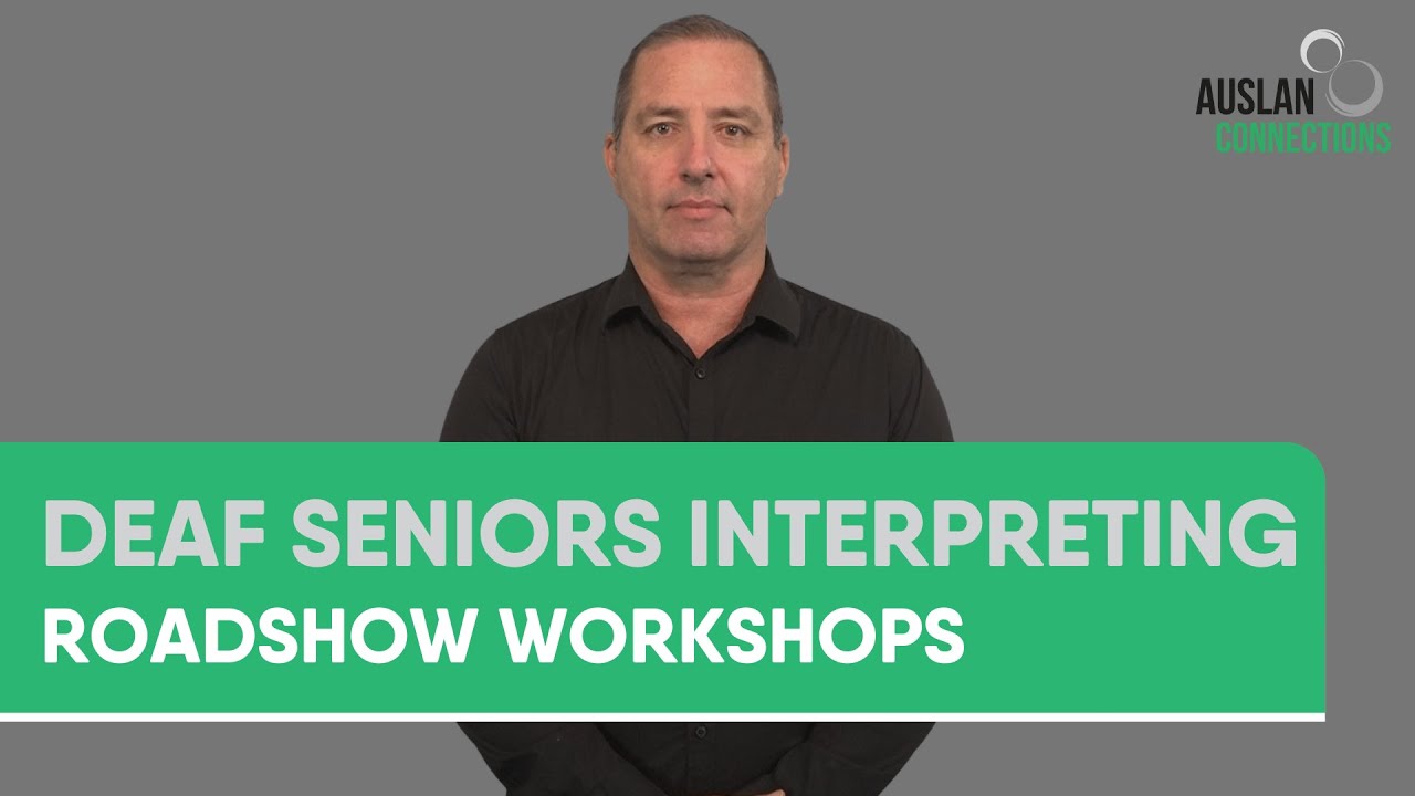 What will you learn at the Deaf Seniors Interpreting Workshops? - YouTube