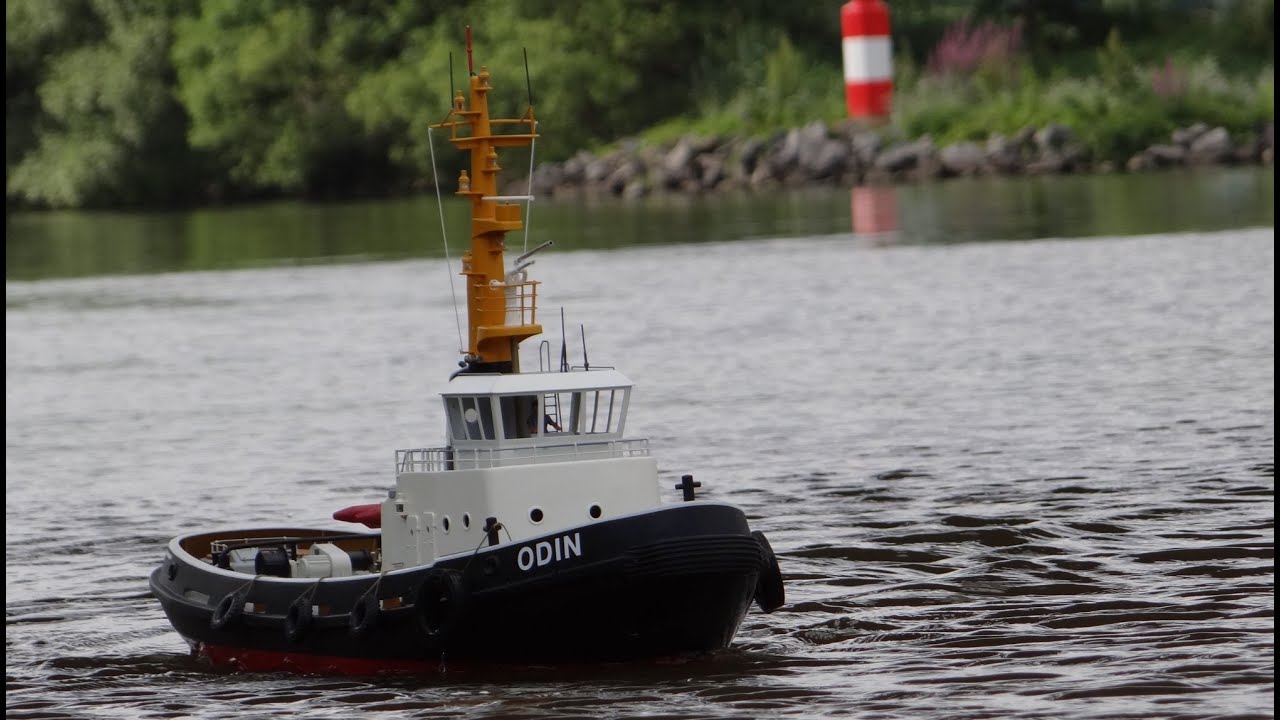 Odin - Hafenschlepper von robbe - YouTube