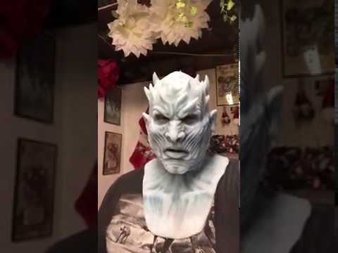 Night King Silicone mask by Oneail FX - YouTube
