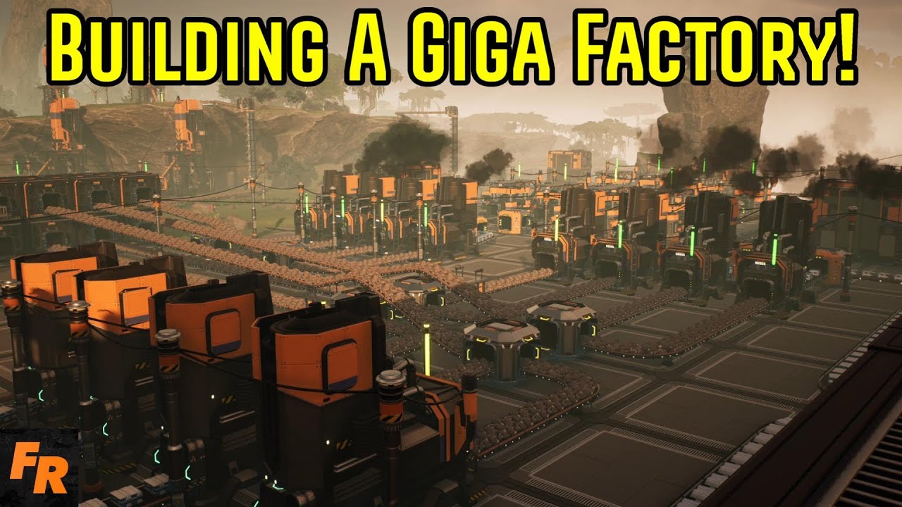 Building A Giga Factory Live! - Satisfactory - YouTube