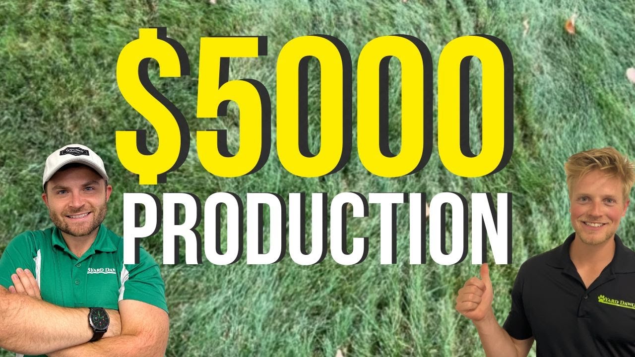 WE TAKE ON A $5000 PRODUCTION DAY [SLIT SEEDING] - YouTube