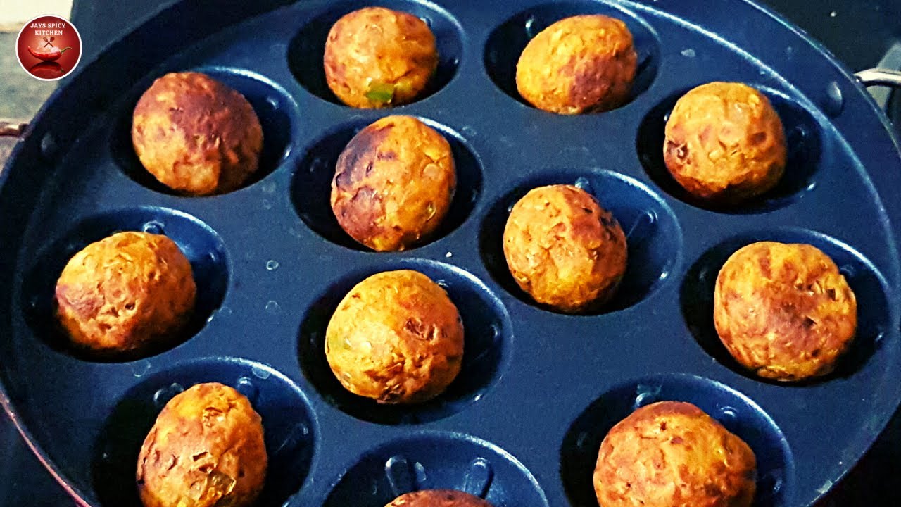 POTATO BALLS | ALOO PAKORA | OIL FREE SNACKS RECIPE BY JAYS SPICY ...