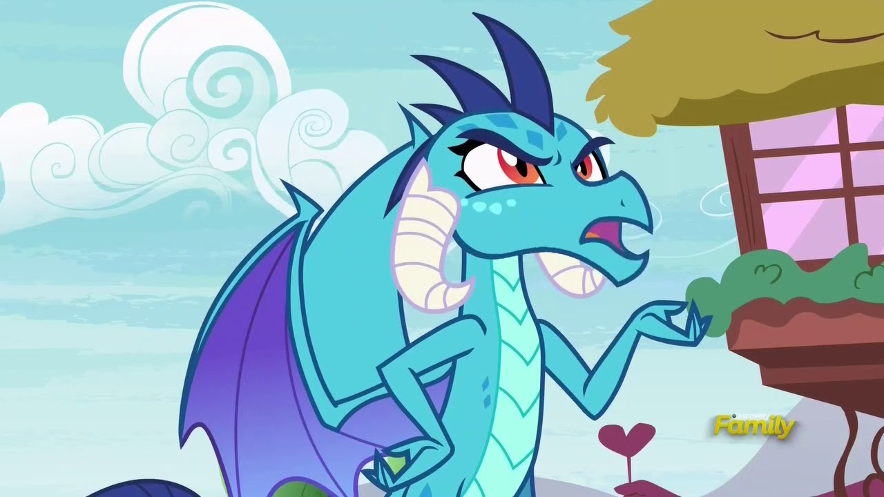 Ember getting upset with Spike - YouTube