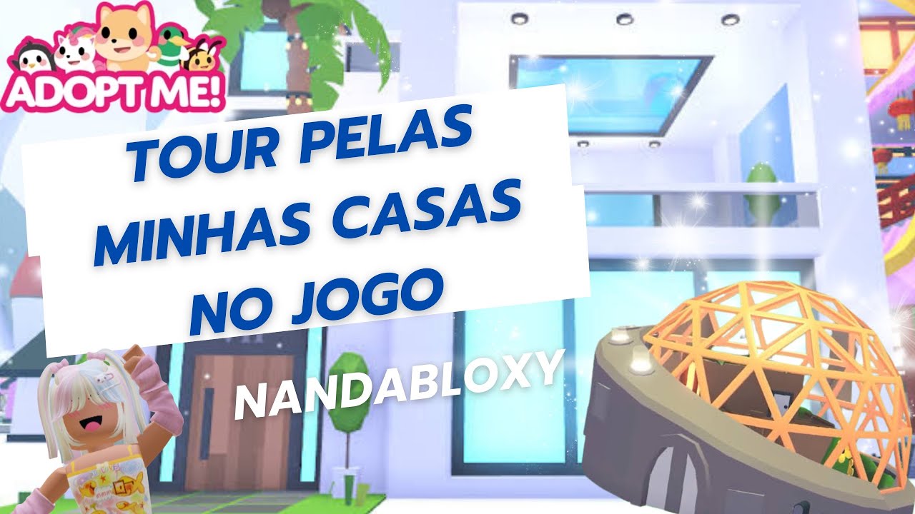 TOUR PELAS MINHAS CASAS 🏡 ADOPTME / HOUSE TOUR - YouTube