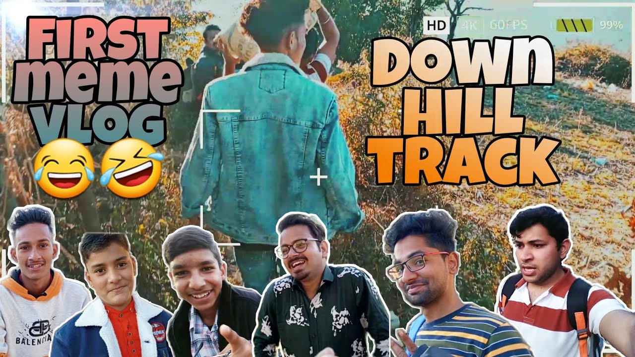 Full funny 🤣🤣 down hill tracking vlog // #trending #dailyvlog #new # ...